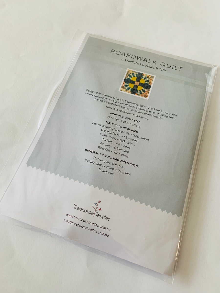 Treehouse Textiles/ Boardwalk Quilt Pattern & Templates – The Selvedge ...