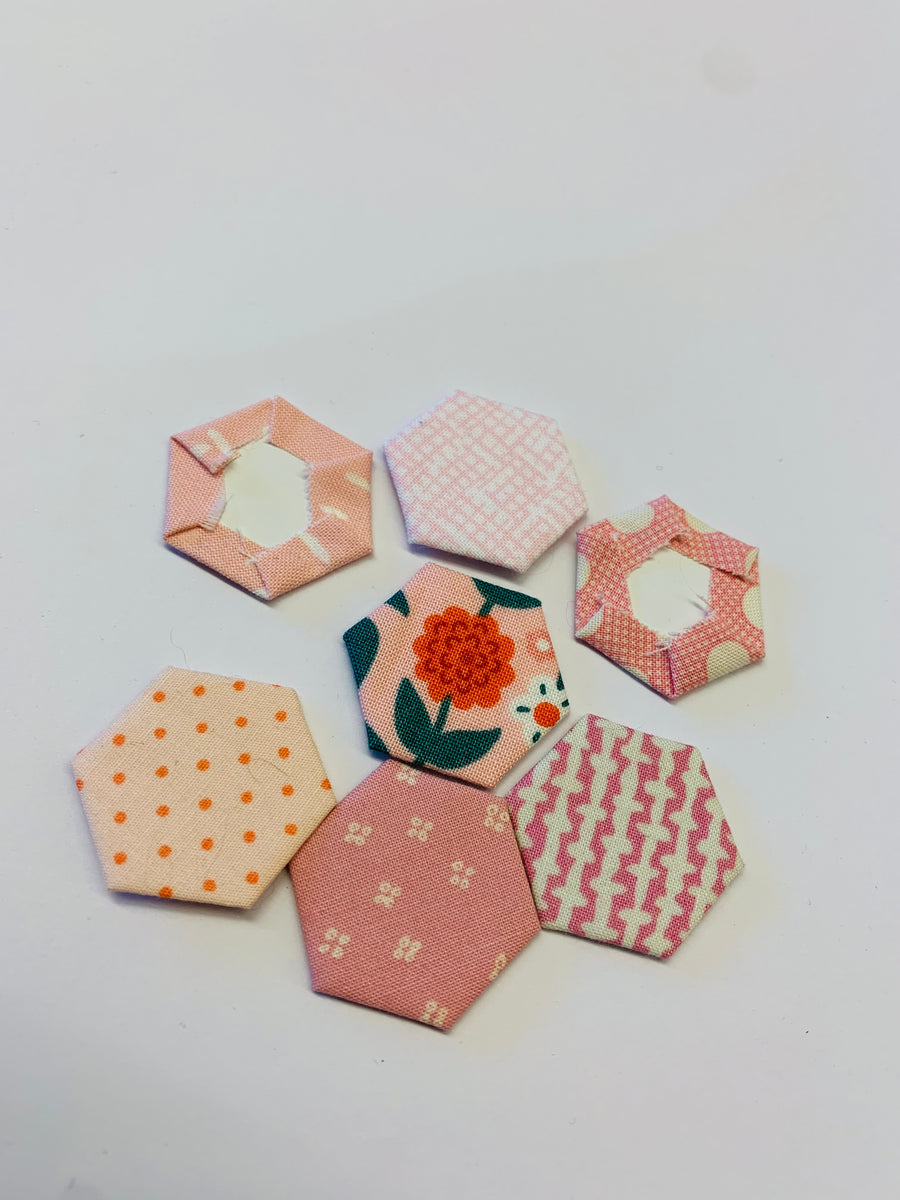 Hexie Dilly Bag kit – The Selvedge Society