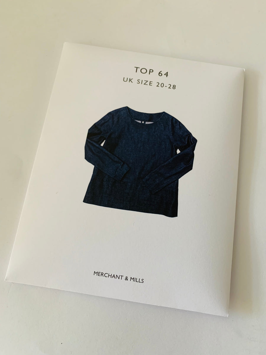 Merchant & Mills Top 64 Paper Sewing Pattern: 20-28 – The Selvedge Society