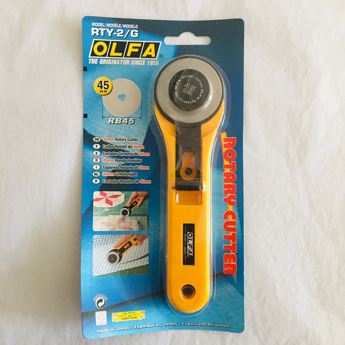 Olfa Rotary Cutter 45mm Medium – The Selvedge Society